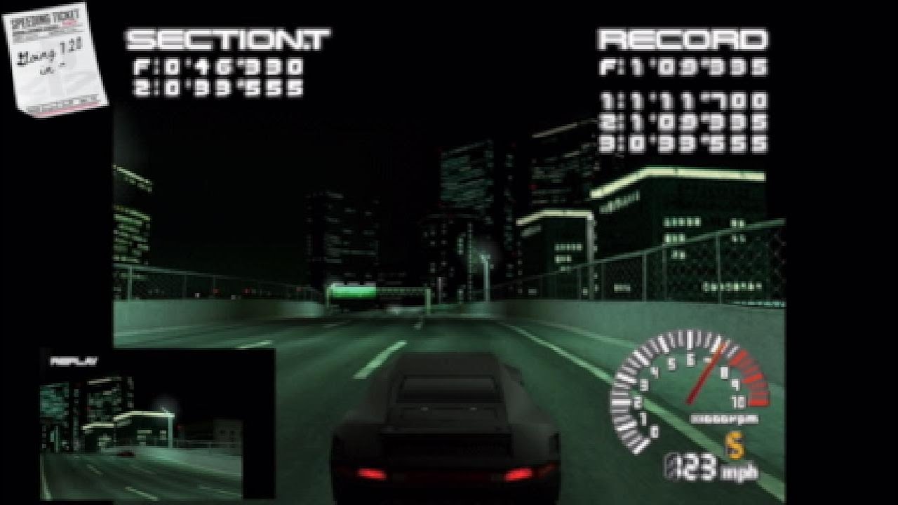 Ride Racer Type 4 - Track Demo - YouTube