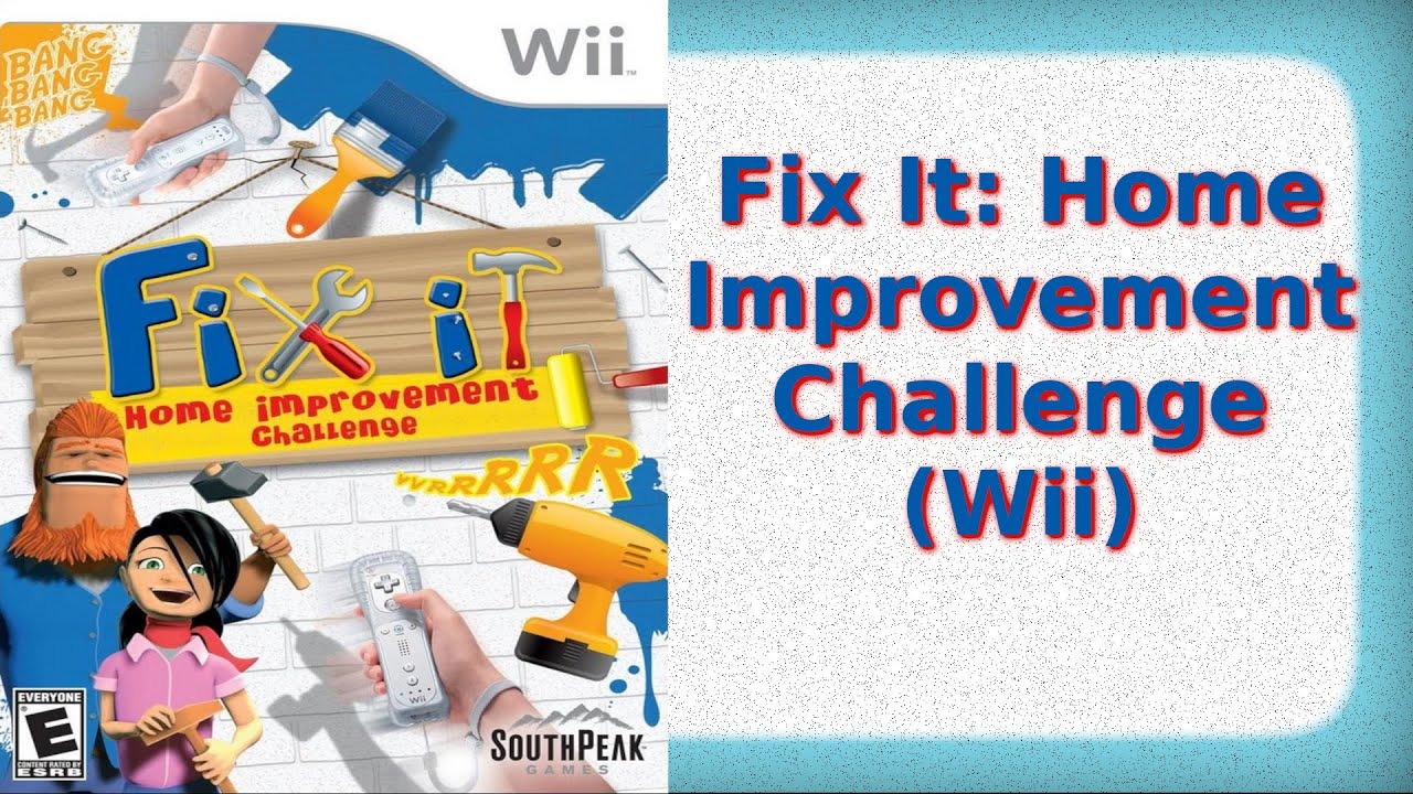 Wii - Fix It: Home Improvement Challenge Full Gameplay - YouTube