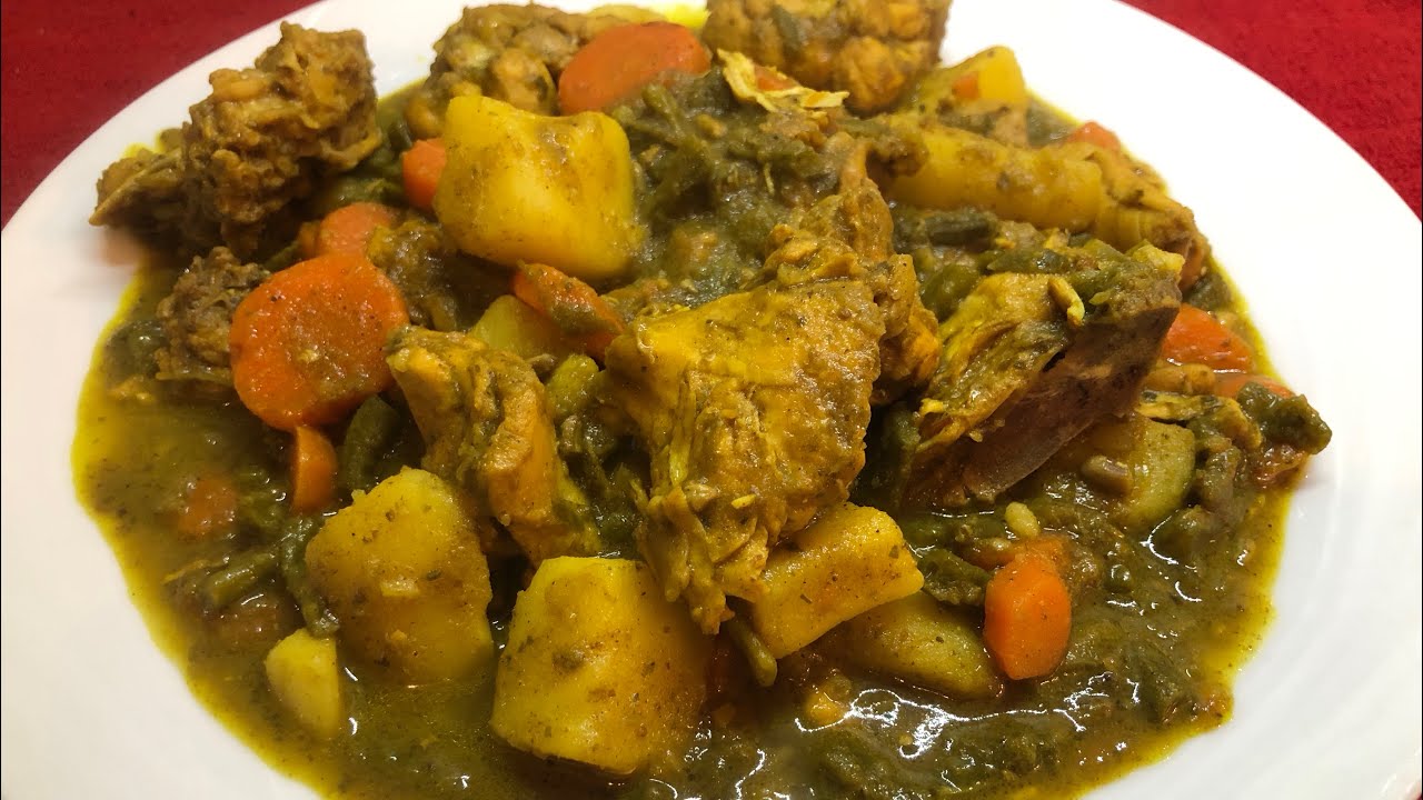 Check out this delicious Guyanese Bora, Chicken, potato and carrot ...