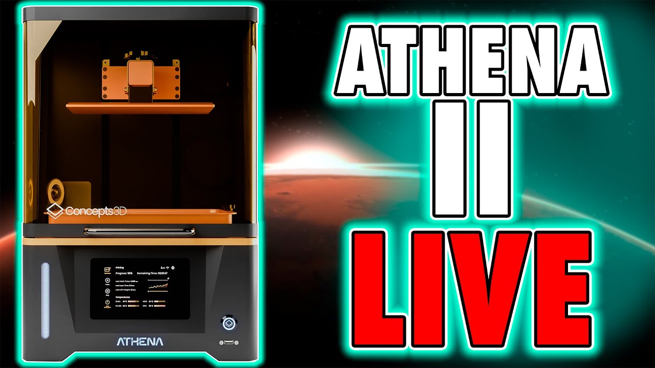 Athena II - Concepts 3D Livestream - YouTube