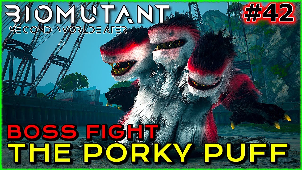 Porky Puff Boss Fight! | Eastern World Eater | Biomutant | Gameplay ...
