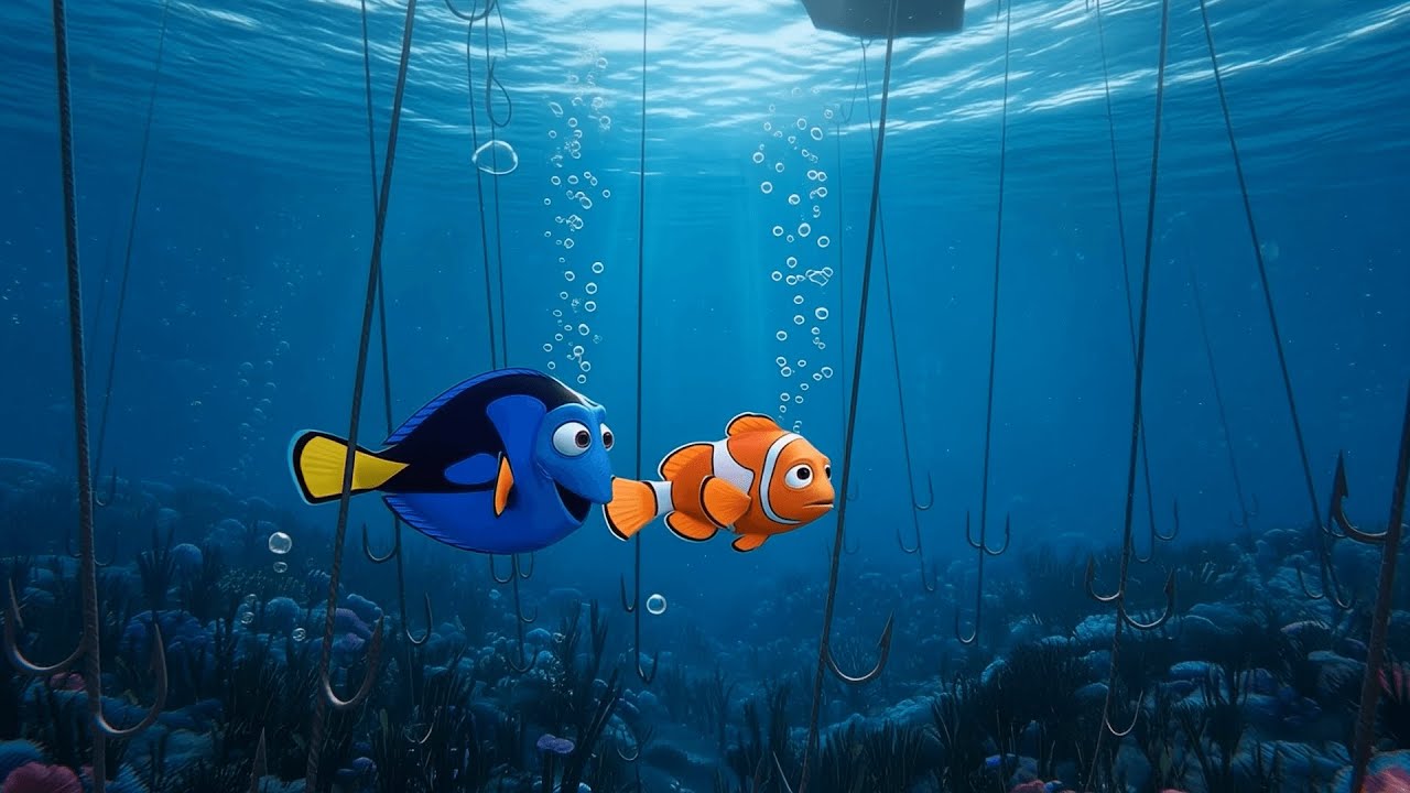 🎣 Nemo & Dory’s Ocean Escape 🐠 Chill Lofi Beats & Calm Underwater Vibes ...