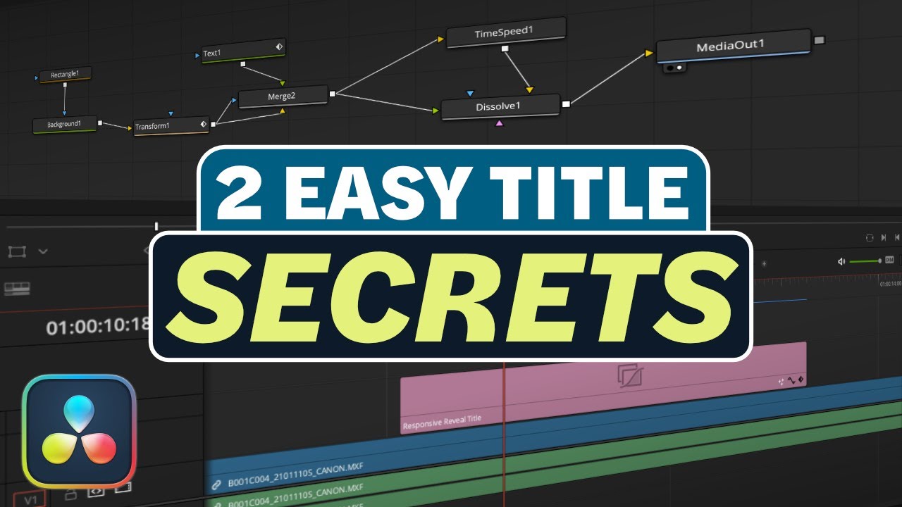 QUICKLY Reverse Animations in DaVinci Resolve Fusion - YouTube