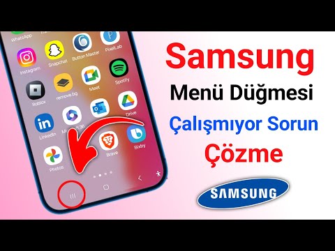Samsung Menü Düğmesi Çalışmama Sorunu Nasıl Düzeltilir | Menü/Son Kullanılanlar Düğmesi Çalışmıyor