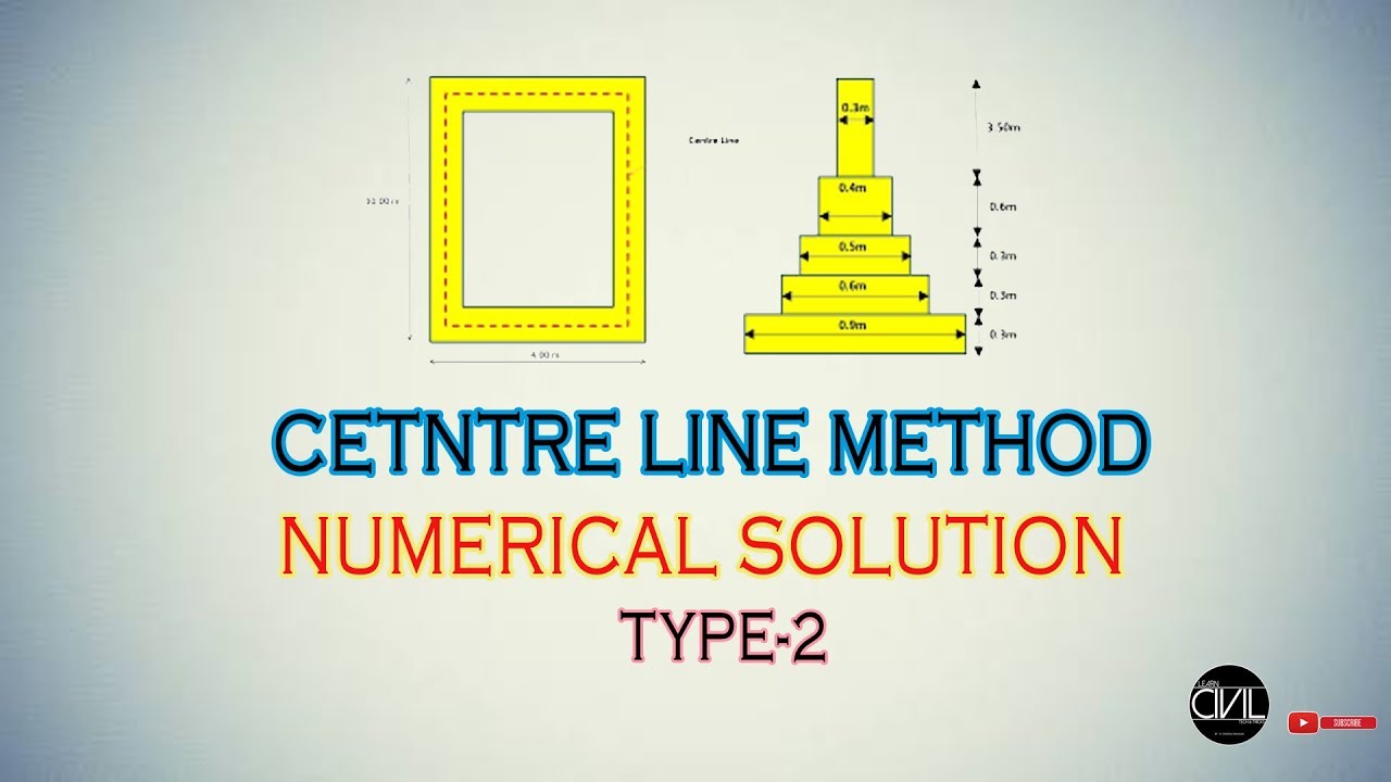 Centre Line Method | Numerical Solution TYPE-2 | QSC-[HINDI] - YouTube