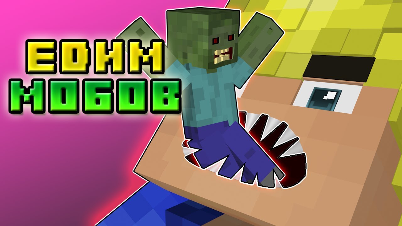 Едим мобов в Майнкрафт | Обзор мода Minecraft [1.15.2] Mods Against ...