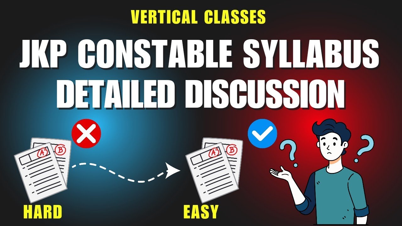 J&K POLICE OFFICIAL SYLLABUS - DETAILED DISCUSSION | JKP CONSTABLE ...