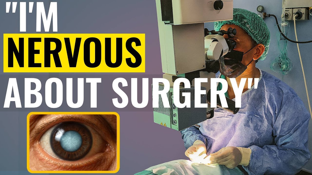 Afraid of Cataract Surgery? Watch the FULL Procedure + Surgeon ...