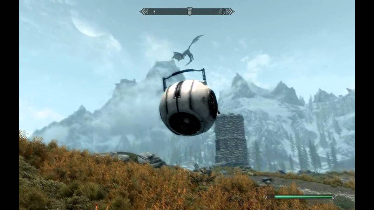 Skyrim space core mod - YouTube