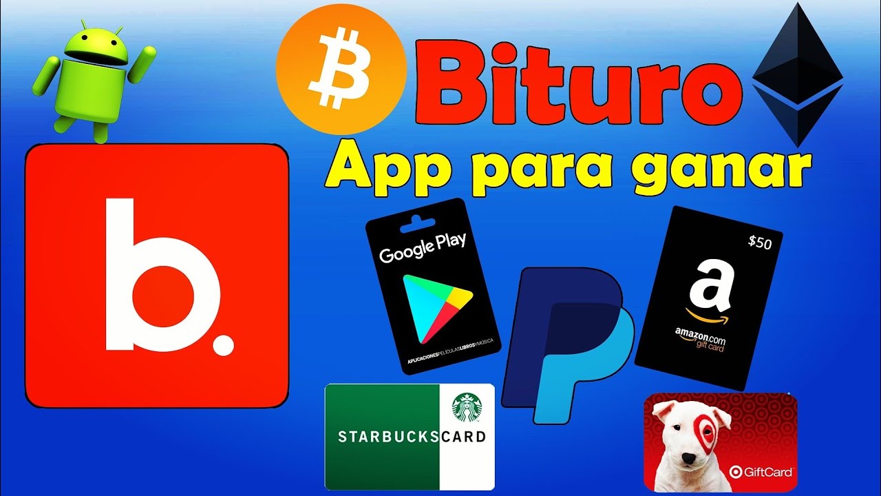 Bituro app para ganar dinero a Paypal, bitcoin, google play y más ...