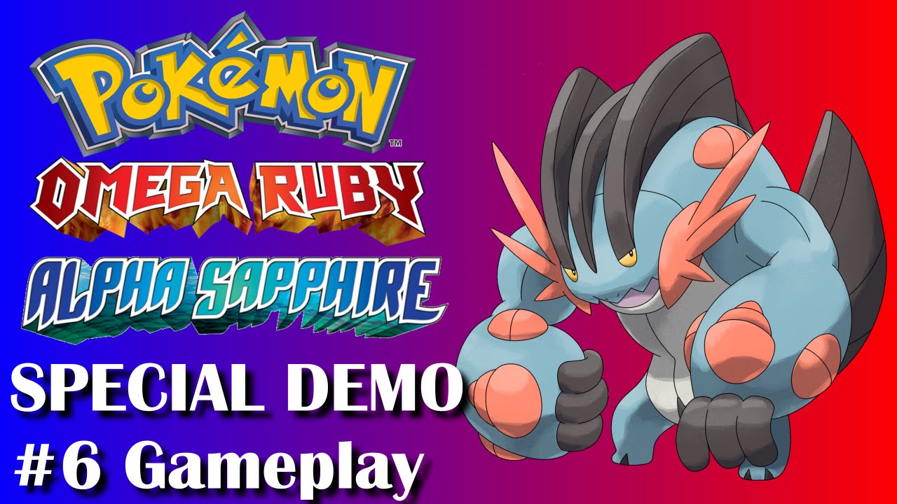 Pokemon Omega Ruby & Alpha Sapphire Special Demo - 6th Visit Gameplay ...
