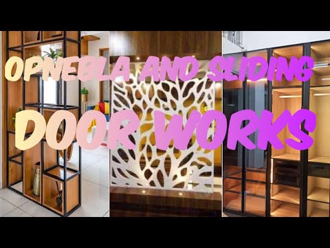 OPENABLE AND SLIDING Glass Door work with beautiful design 😍 👍 ...