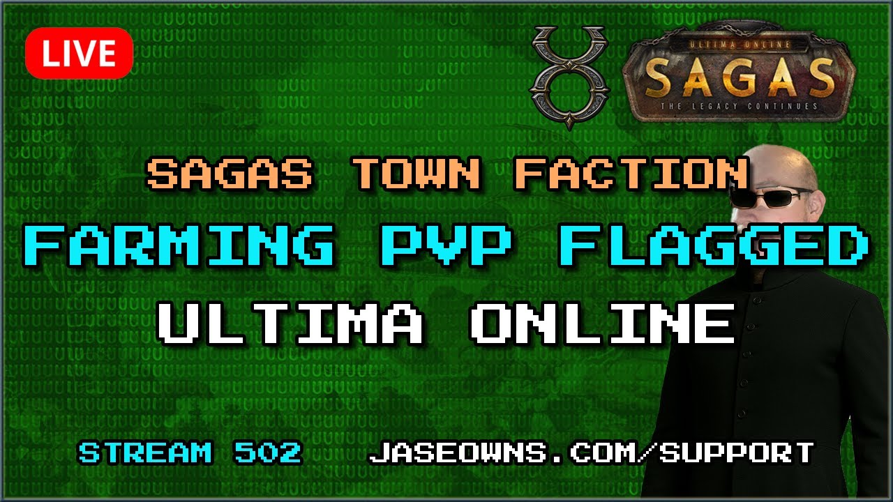 Ultima Online | Trying Town Faction while Farming on UO Sagas | Mage ...