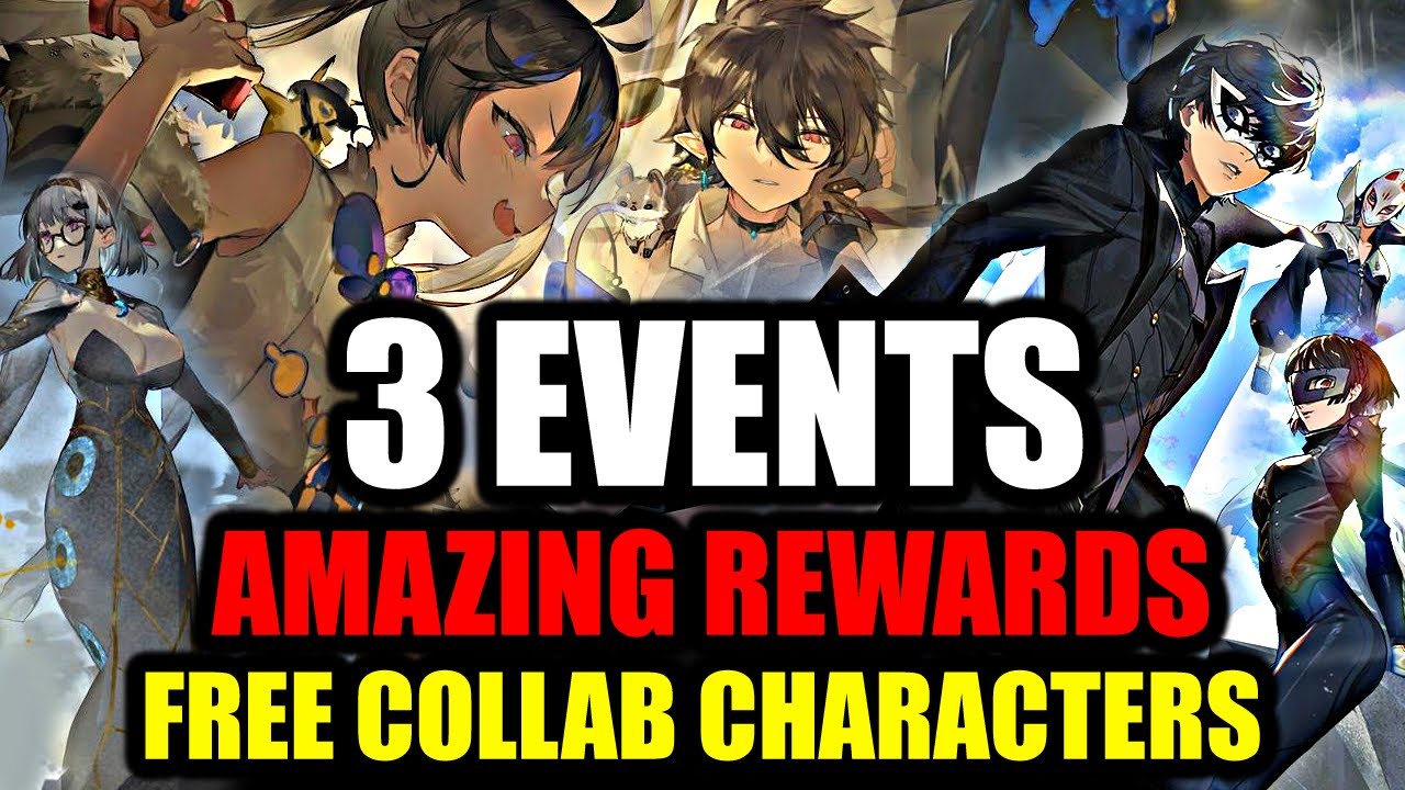 DON'T MISS OUT! 3 EVENTS WITH LOTS OF AMAZING REWARDS - PERSONA COLLAB ...