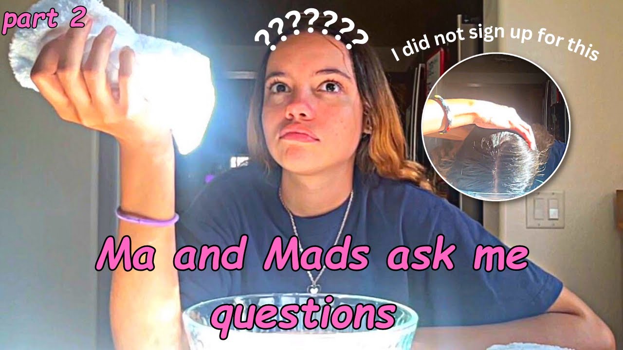 Ma and Mads ask me questions | Haley WC - YouTube
