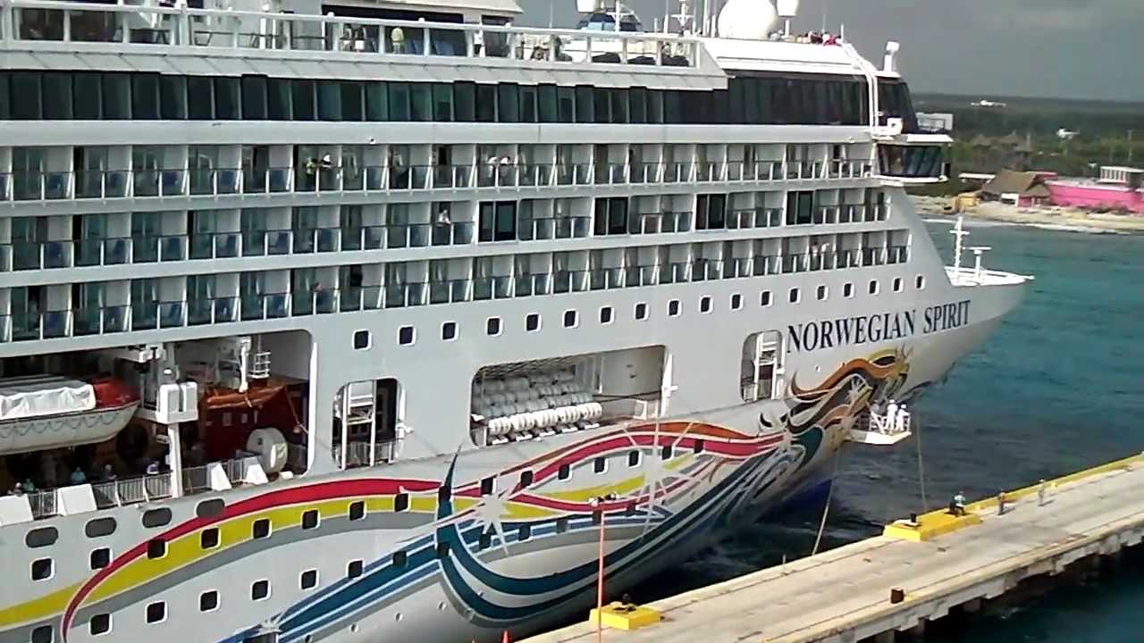 Norwegian Spirit in Costa Maya Extreme HD Closeup (Video 1) by ...