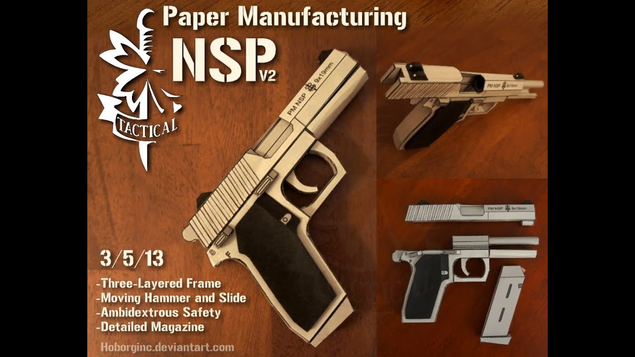 Papercraft NSP - YouTube
