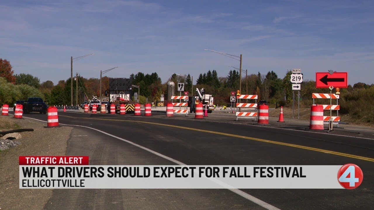Detours to know ahead of Ellicottville Fall Festival - YouTube