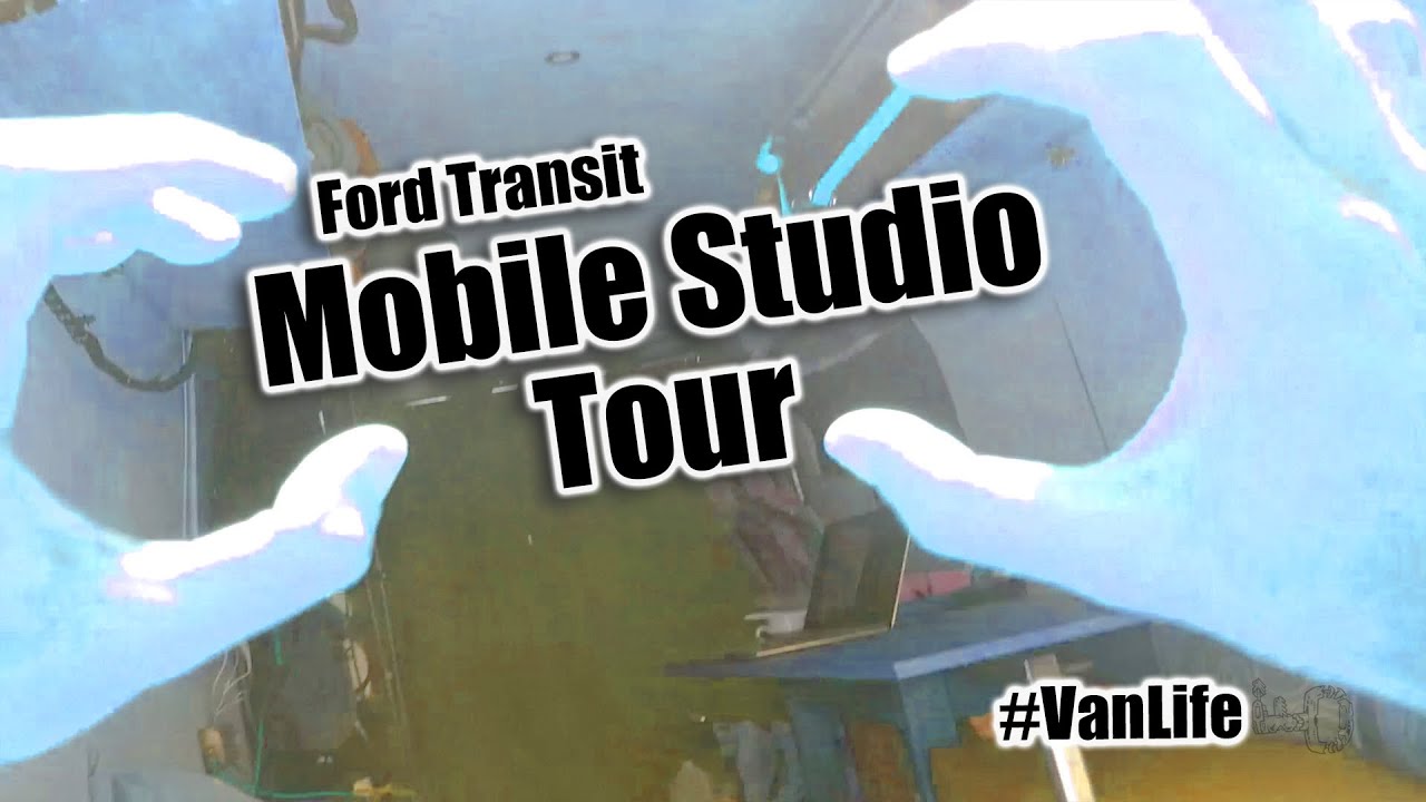 Mobile Recording Studio Tour! [Transit x Van Life] - YouTube