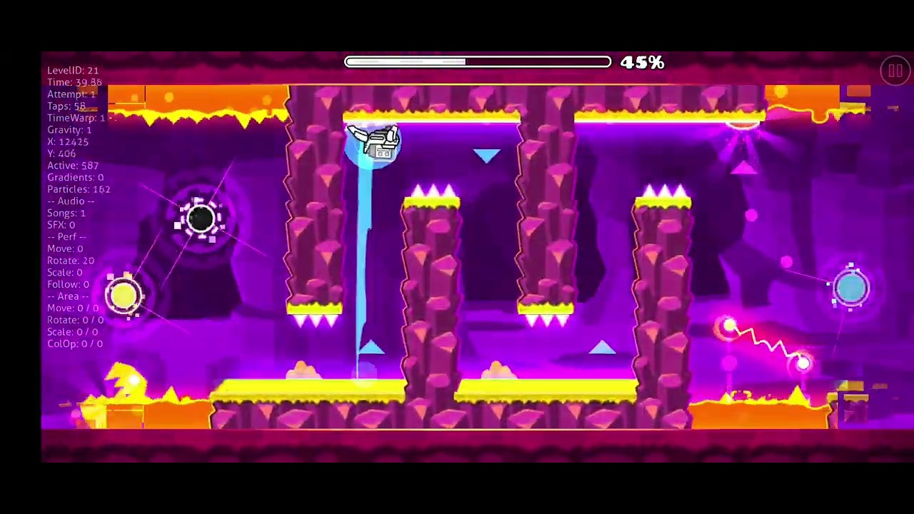 Geometry Dash | Fingerdash | Full Level - YouTube