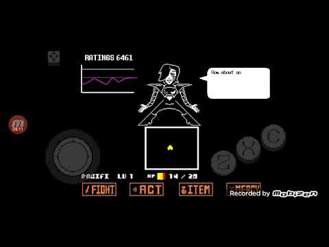 mettaton fight! - YouTube