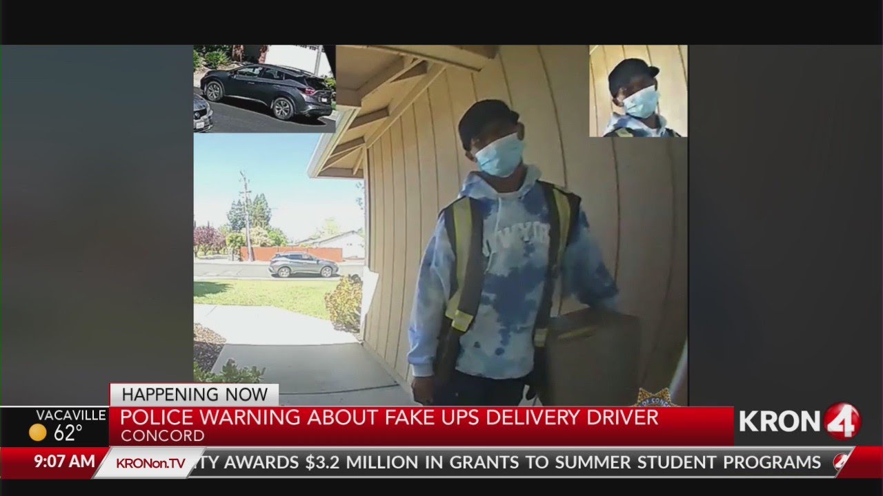 Police warning about fake UPS driver - YouTube