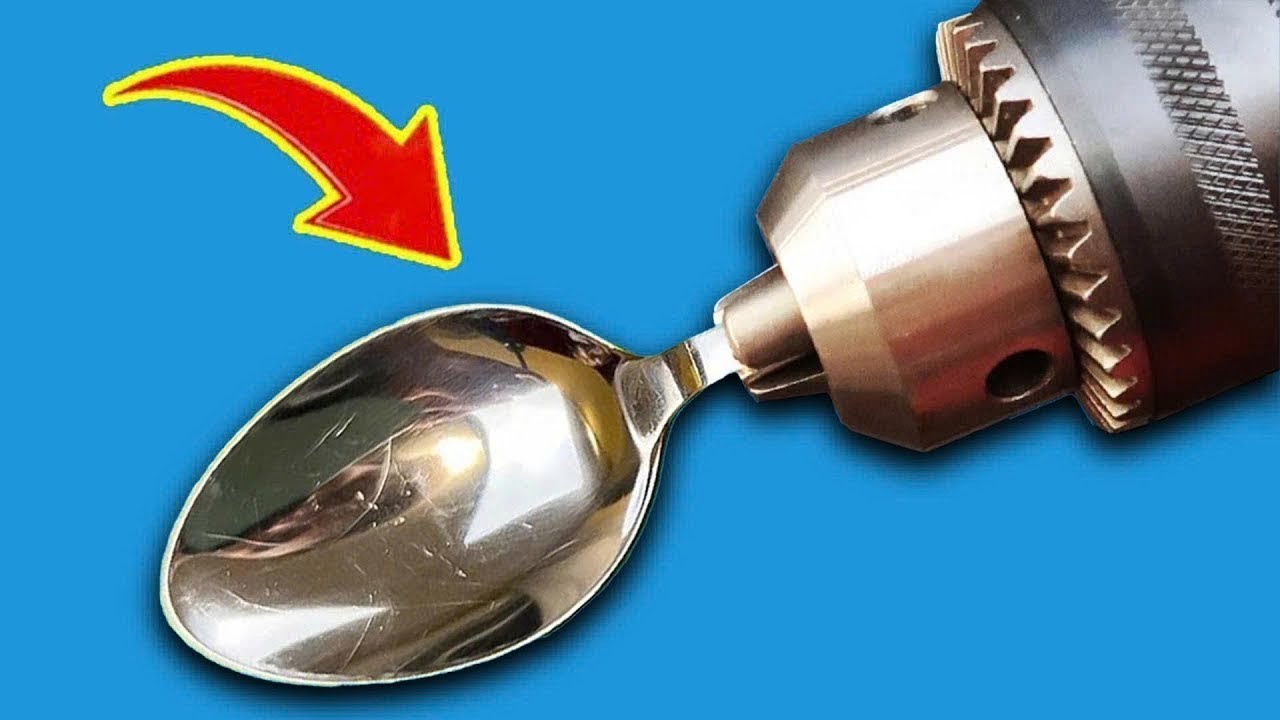 Just insert the Spoon into the Drill and see what no one even knows😱 ...