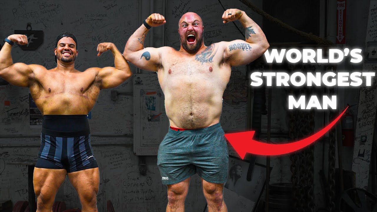 Trying To Outlift the World's Strongest Man at Ronnie Coleman's Gym ...