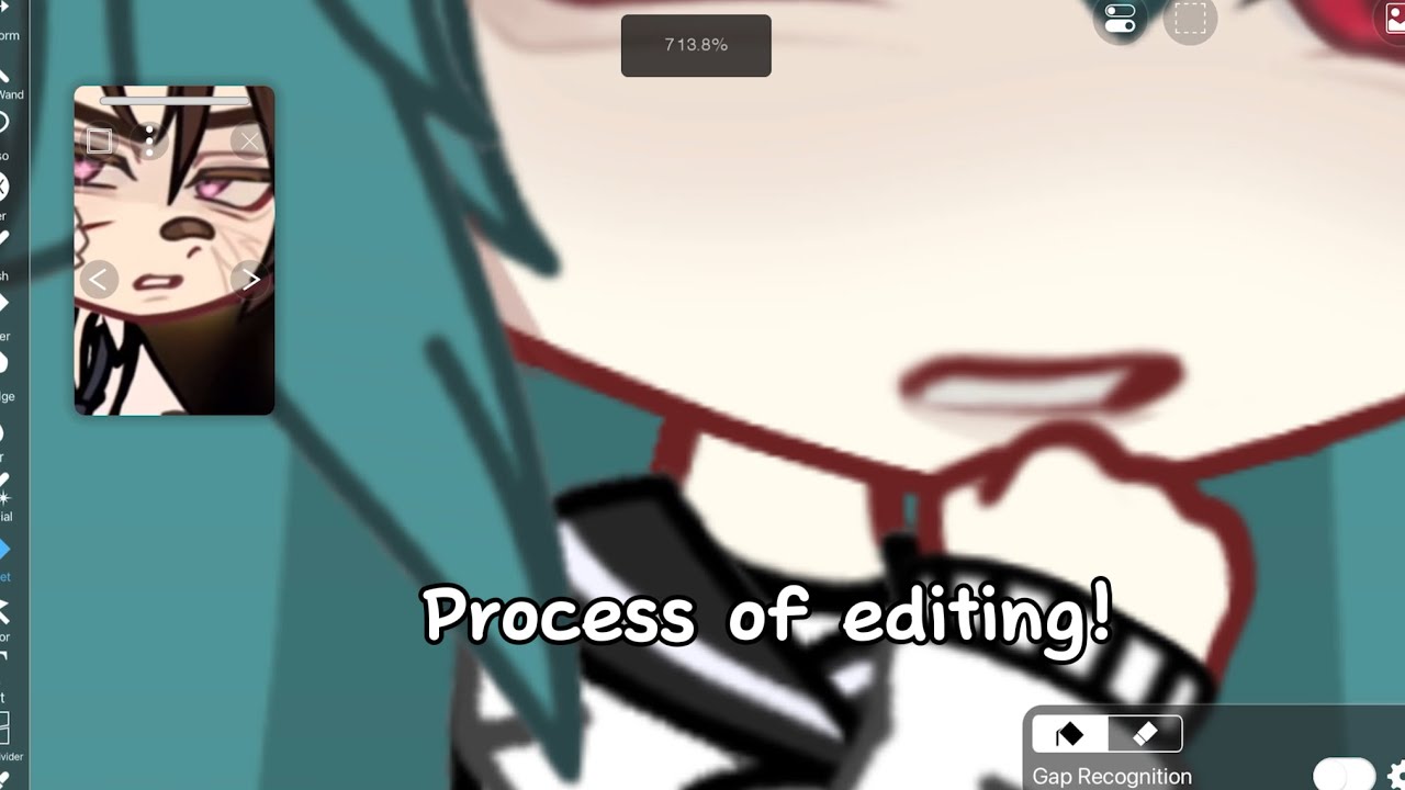 Process of editing! // Gacha editing ibispaint x - YouTube