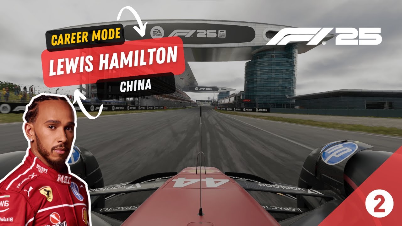F1 25 - Lewis Hamilton Career Mode - Chinese GP - Gameplay - Part 2 ...