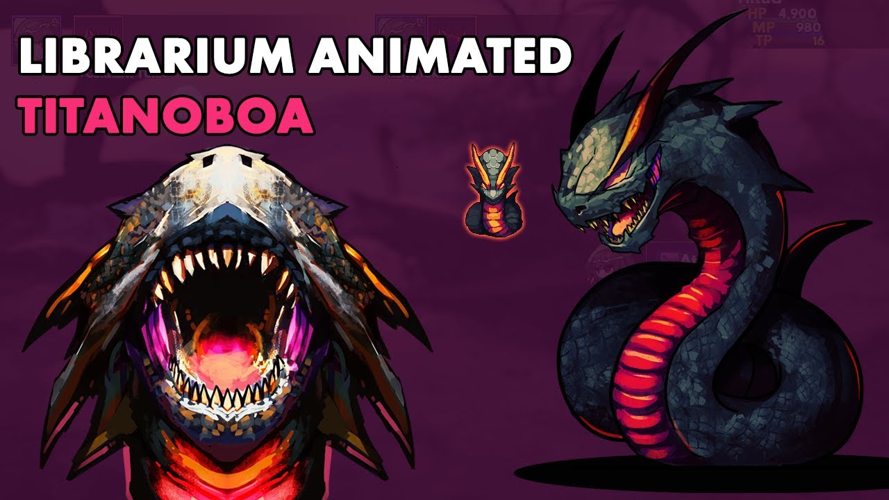 Librarium Animated - Titanoboa Showcase - YouTube