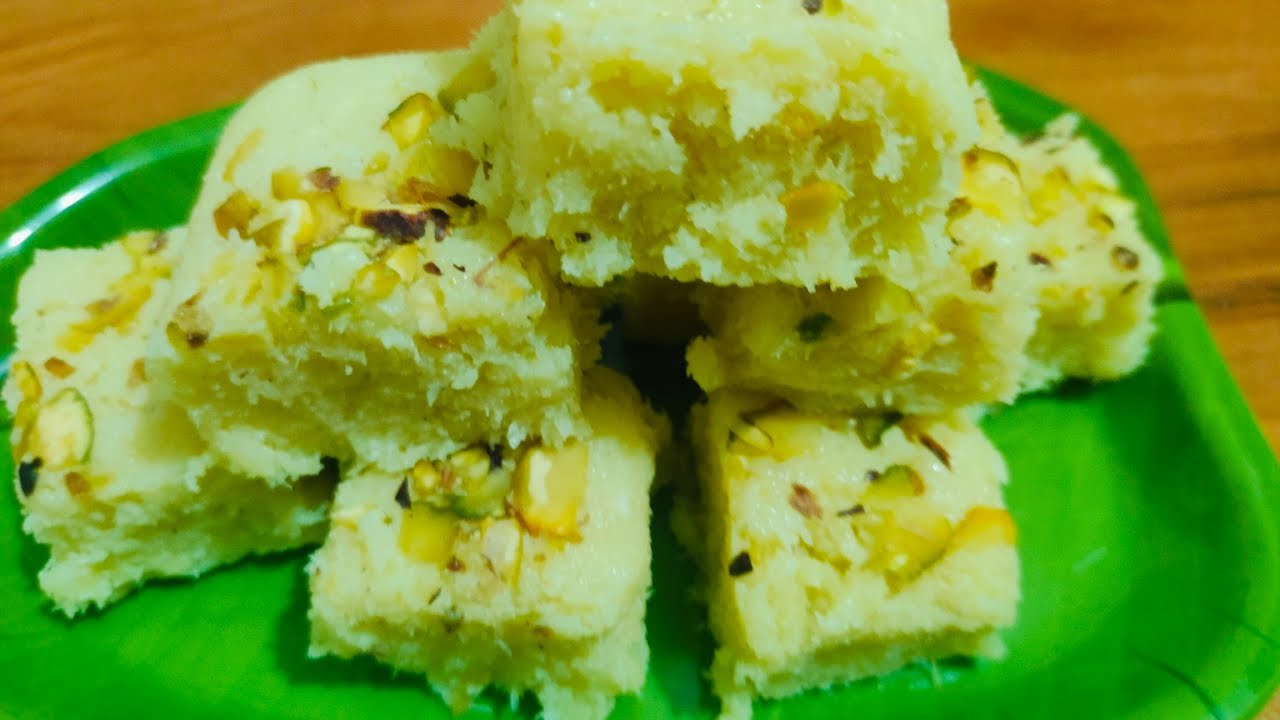 10 minutes easy Barfi recipe | मुंह में घुल जाने वाली बर्फी | nariyal ...