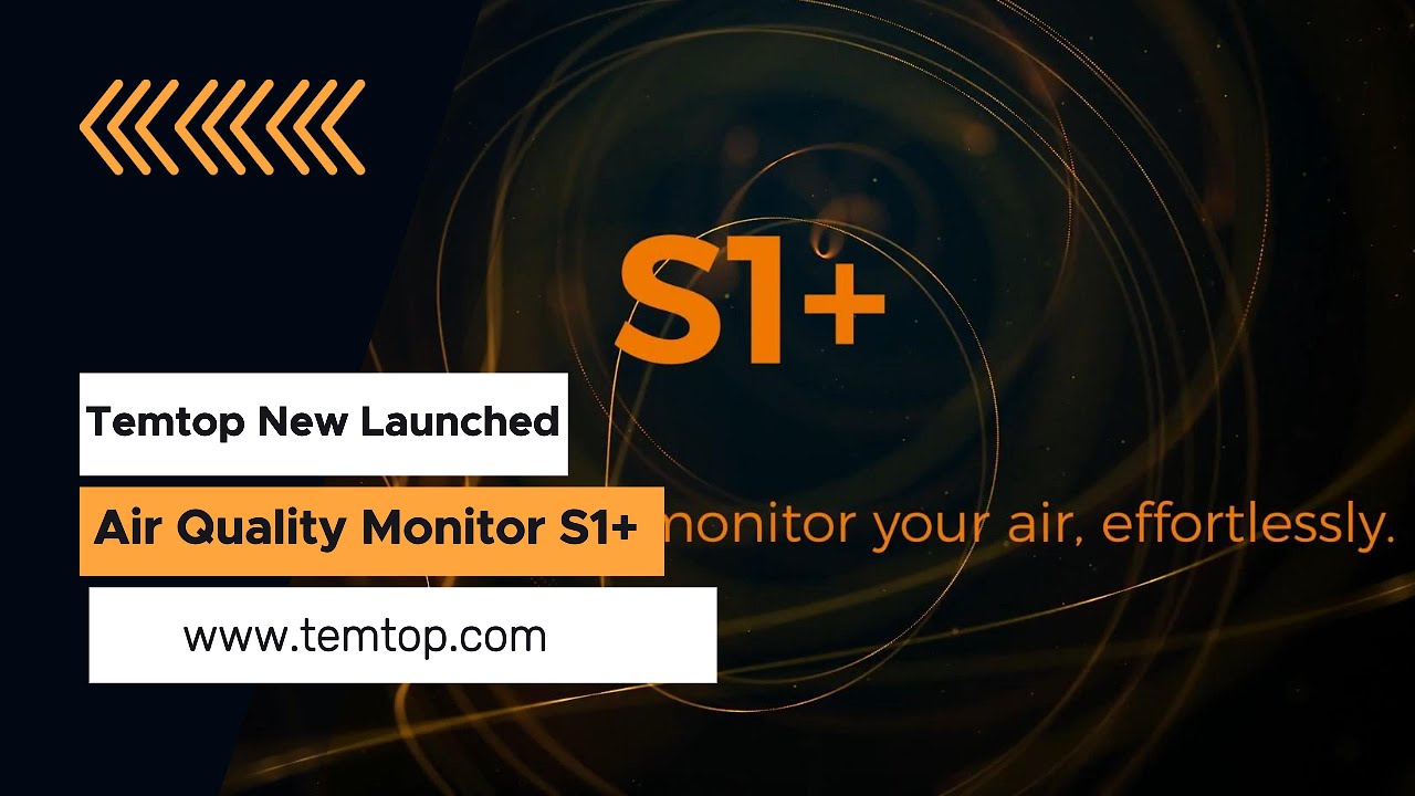 Temtop New Launched Indoor Air Quality S1+ - YouTube