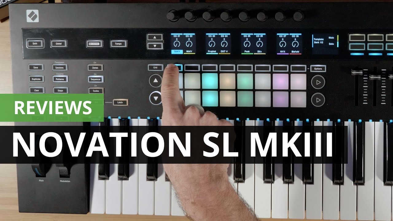 Novation SL MkIII: review a fondo - YouTube