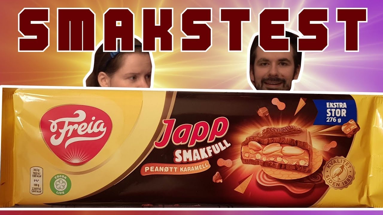 Freia Japp Smakfull SMAKSTEST - YouTube