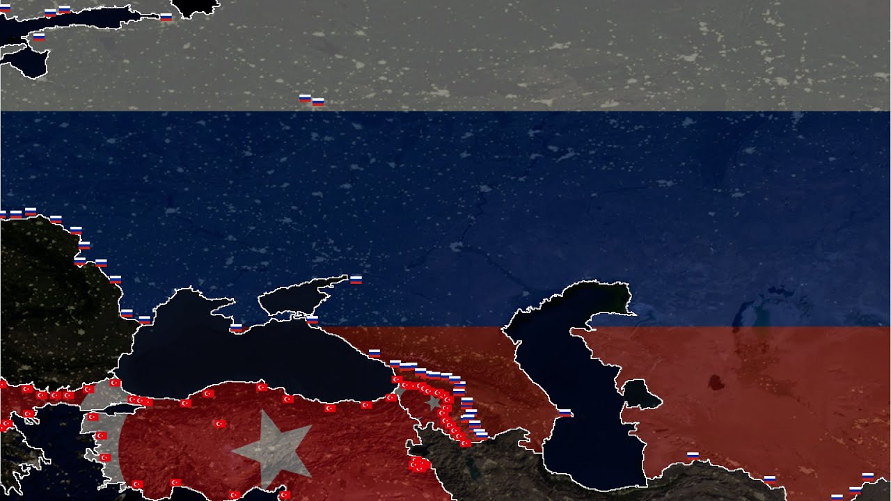 Ottomans empire vs Russian empire (1910 1vs1) - YouTube