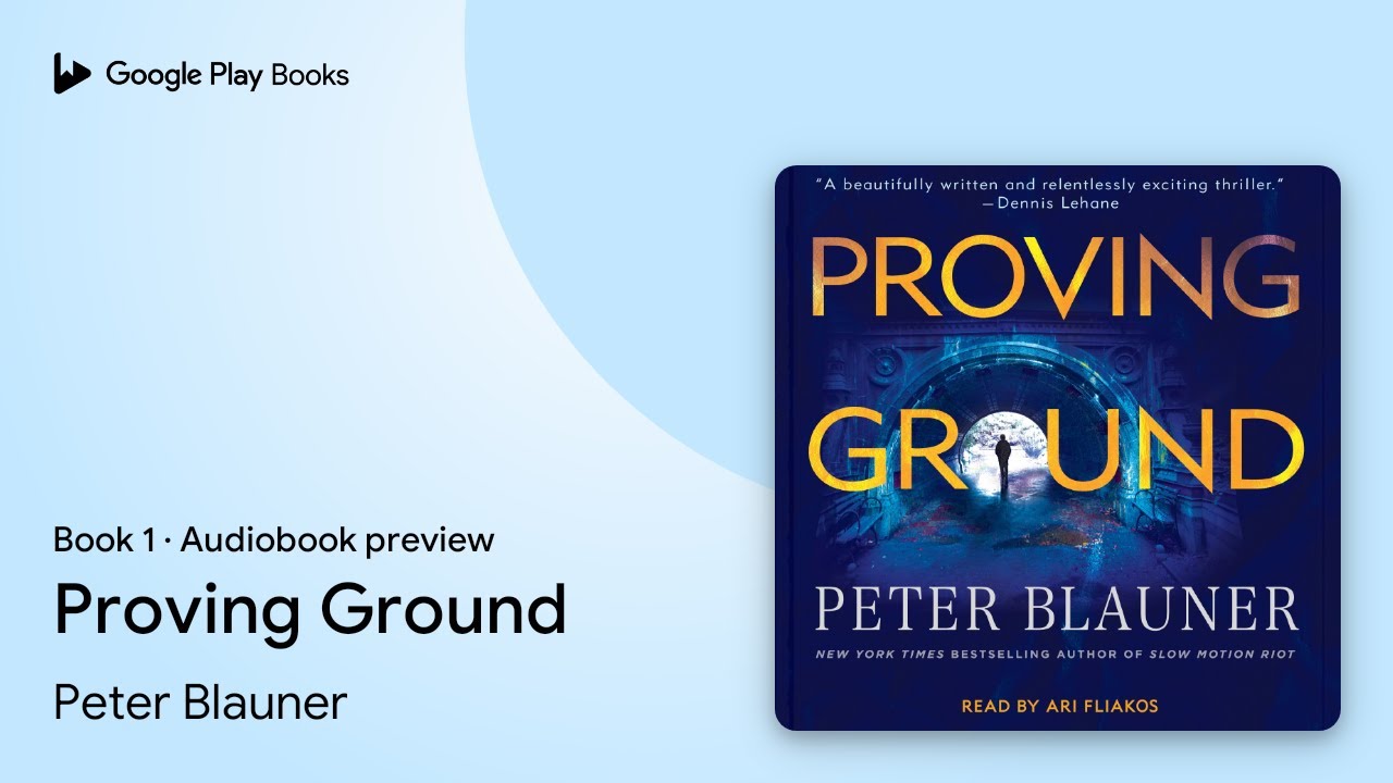 Proving Ground Book 1 by Peter Blauner · Audiobook preview - YouTube