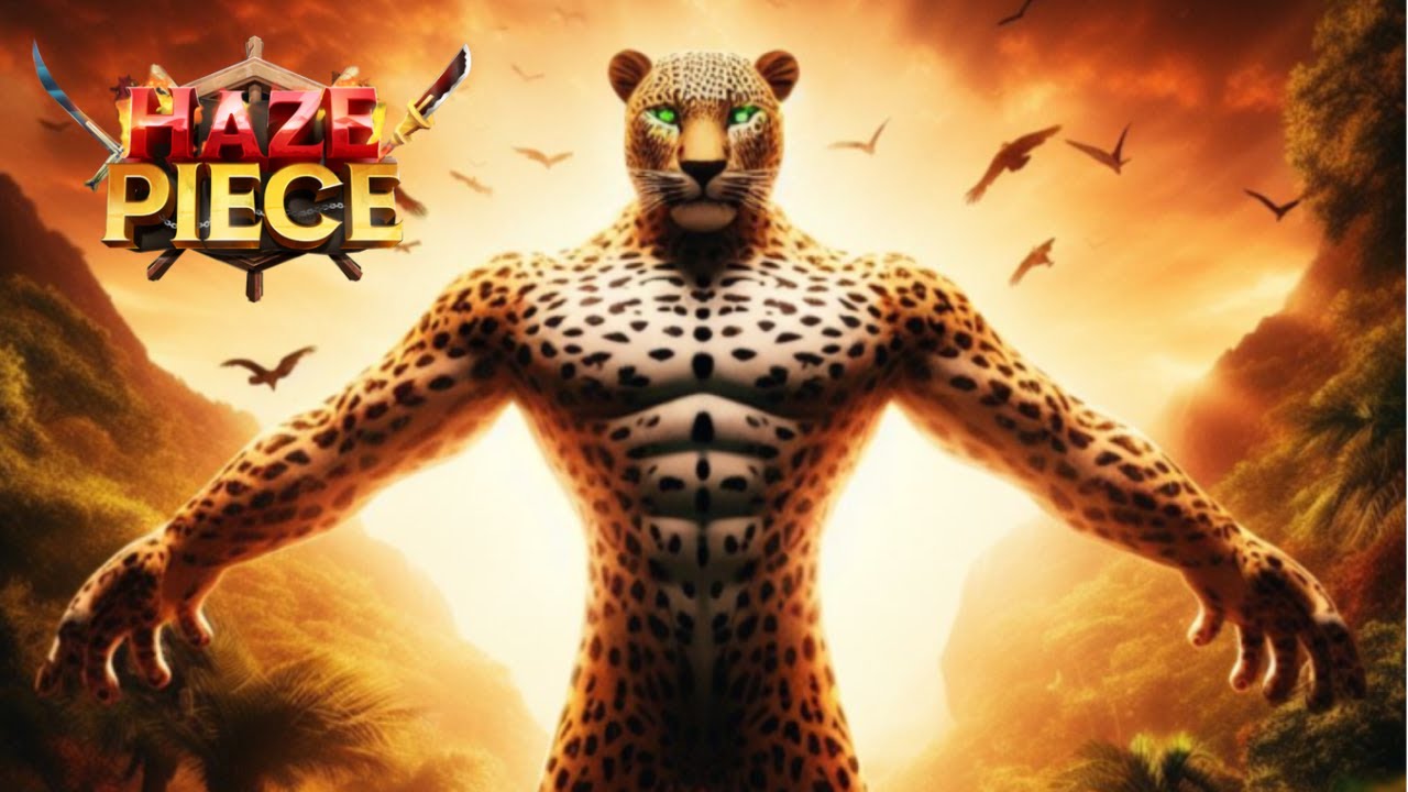 Je mange leopard sur Haze Piece ! (c'est quoi cette tête de gol-mon)🤣🤡 ...