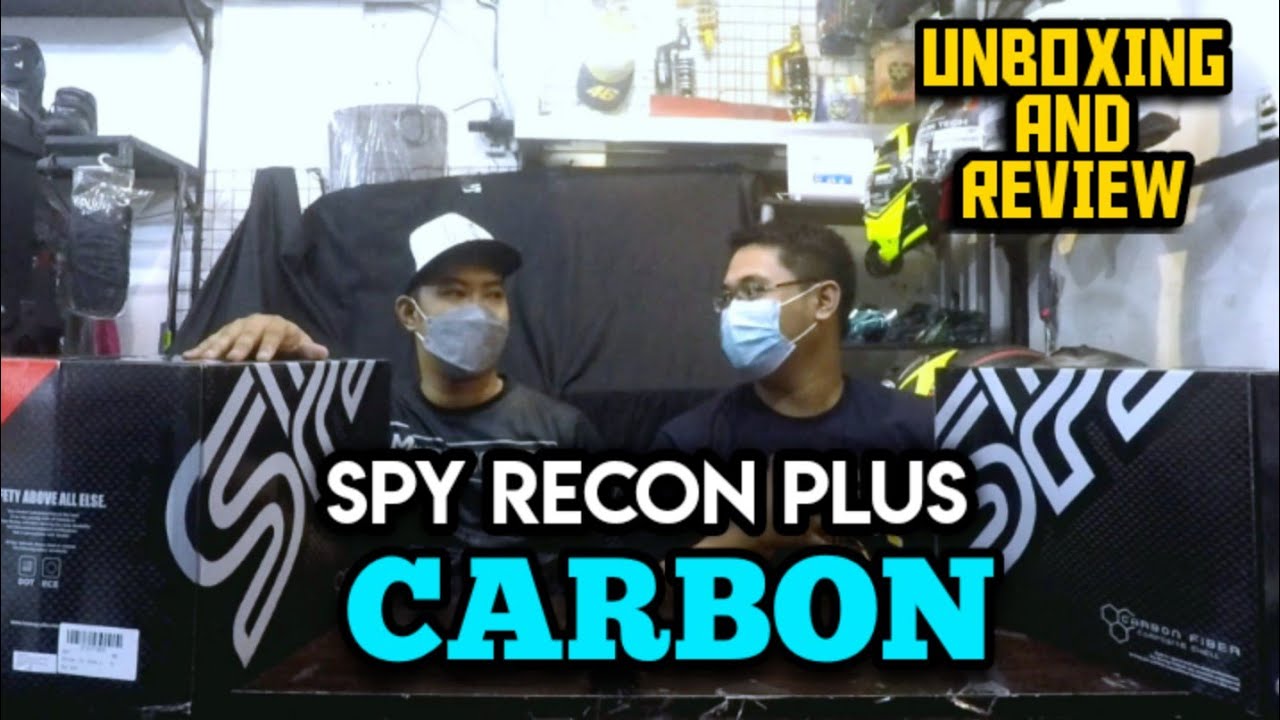 SPY RECON PLUS CARBON FIBER | UNBOXING AND REVIEW - YouTube