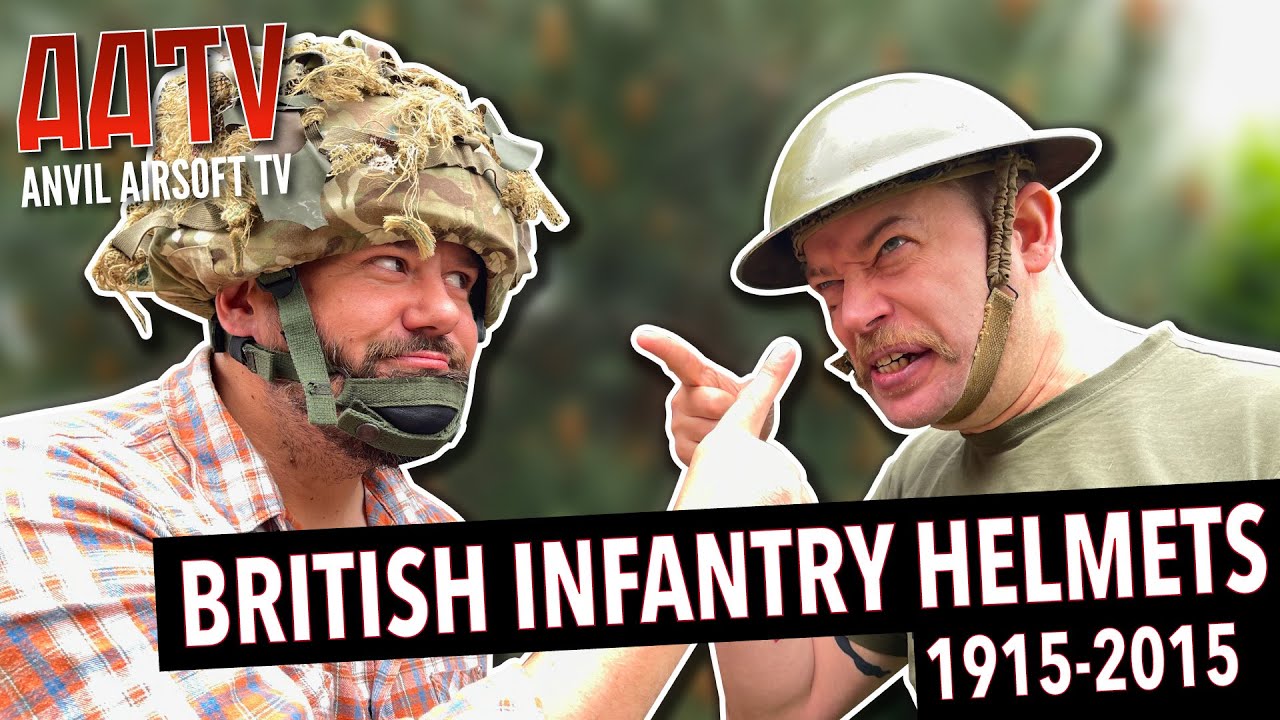 British Infantry Helmets | Airsoft Loadout Guide | AATV EP161 - YouTube