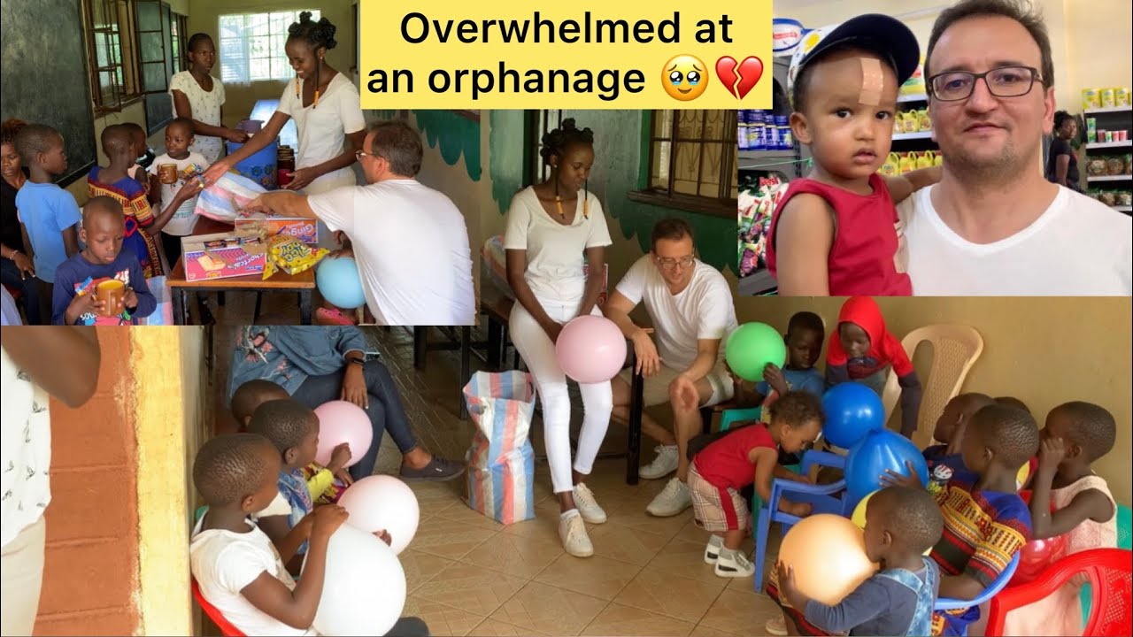 VISITING A LOCAL ORPHANAGE IN MY VILLAGE! 🥰The kids made our day! - YouTube