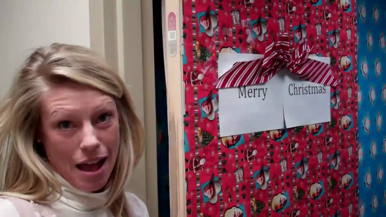 Christmas Wrapping Prank - YouTube