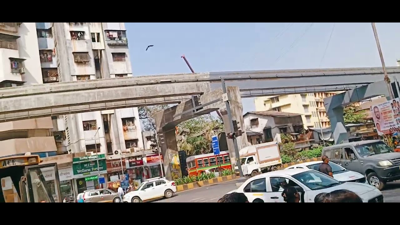 bhoiwada naka parel Mumbai 2024 looks 🚗🚃 - YouTube