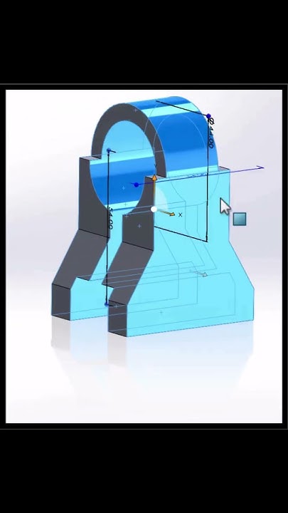 SolidWorks Part Modeling Tutorial | Learn 3D CAD Design for Beginners - YouTube