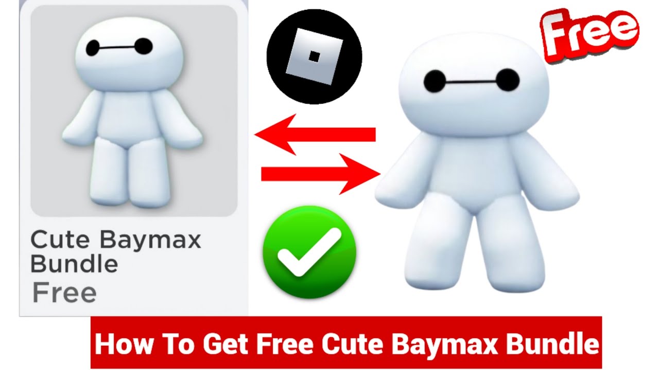 HURRY !How to get free cute baymax bundle in roblox new update (2025 ...