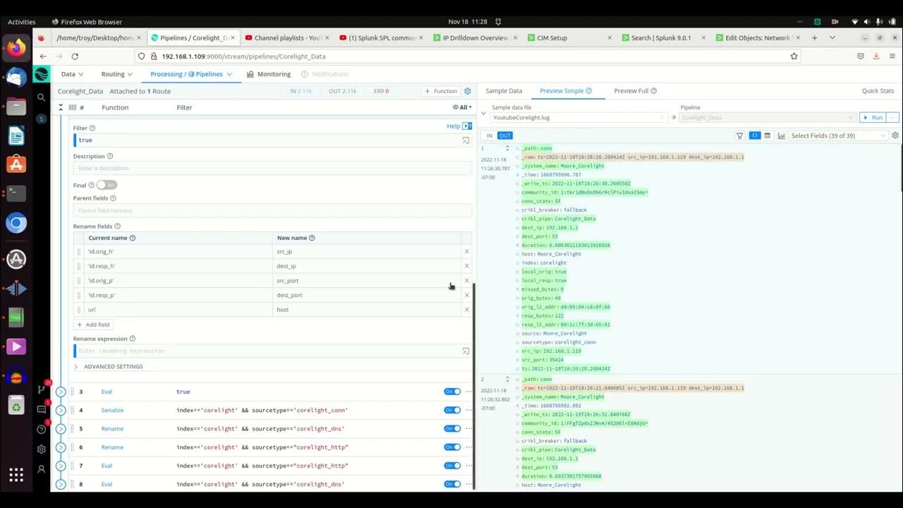 Cribl Logstream Pipeline Overview - YouTube