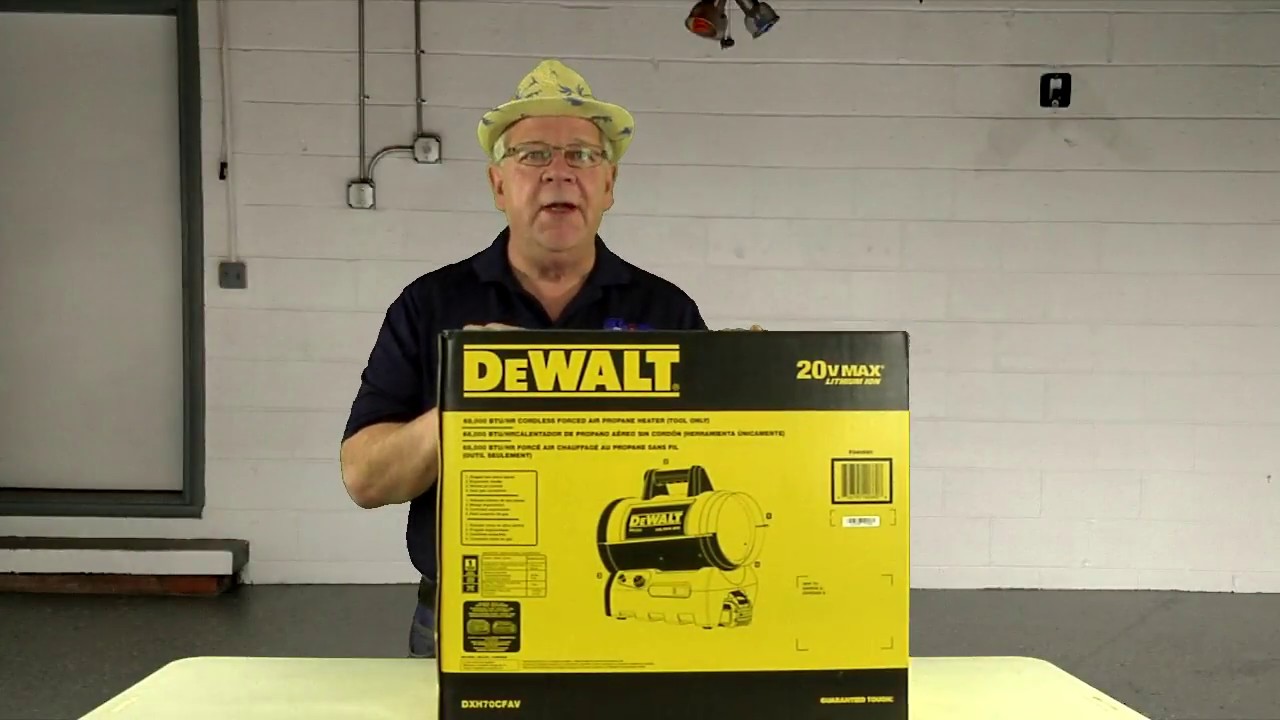 Dewalt Heater - YouTube