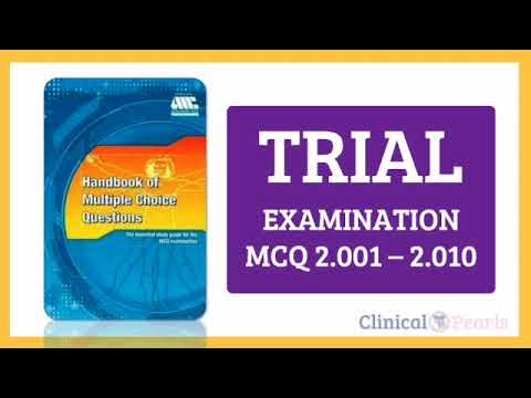 Trial Examination (Part 1) - AMC MCQ Handbook - YouTube