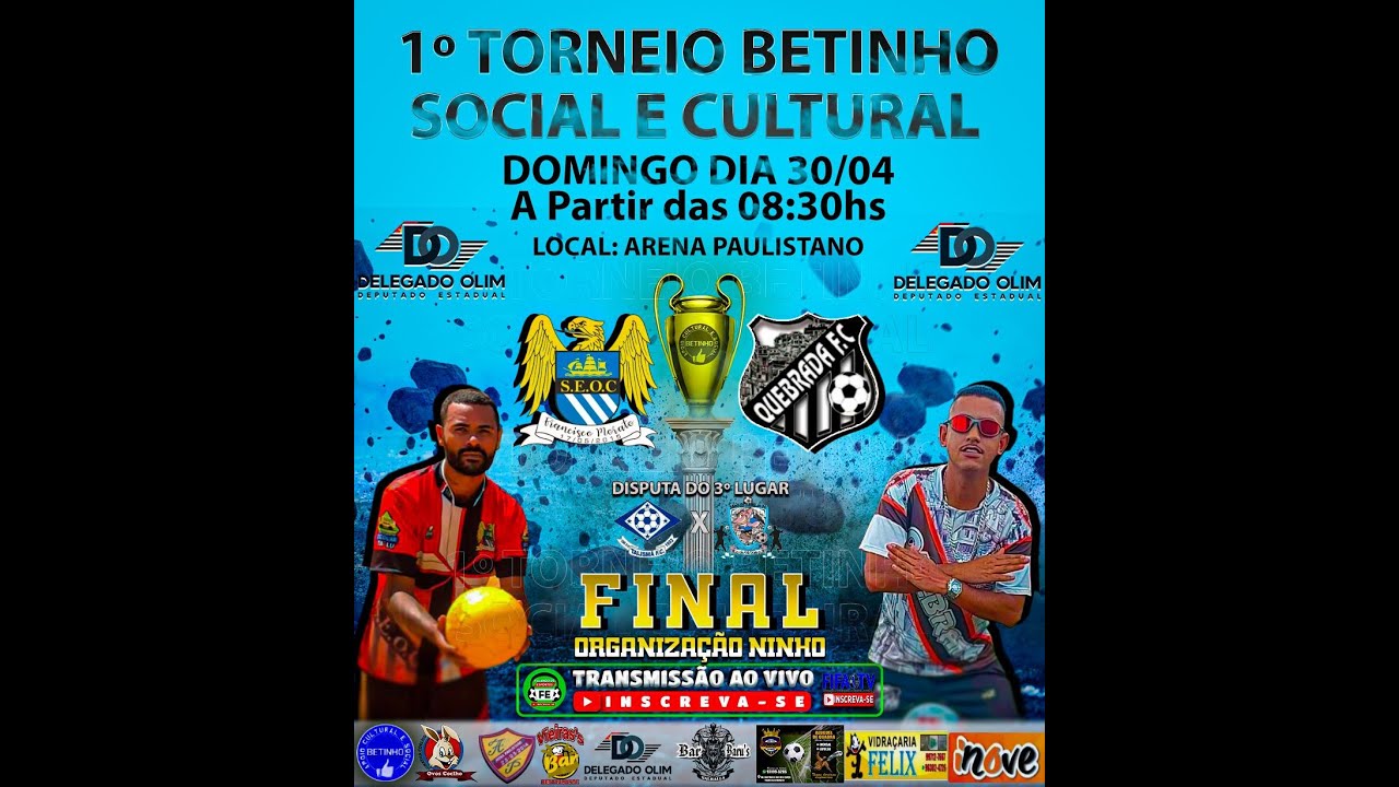 GRANDE FINAL DA COPA BETINHO OLGA CITY X QUEBRADA (FCO MORATO) - YouTube